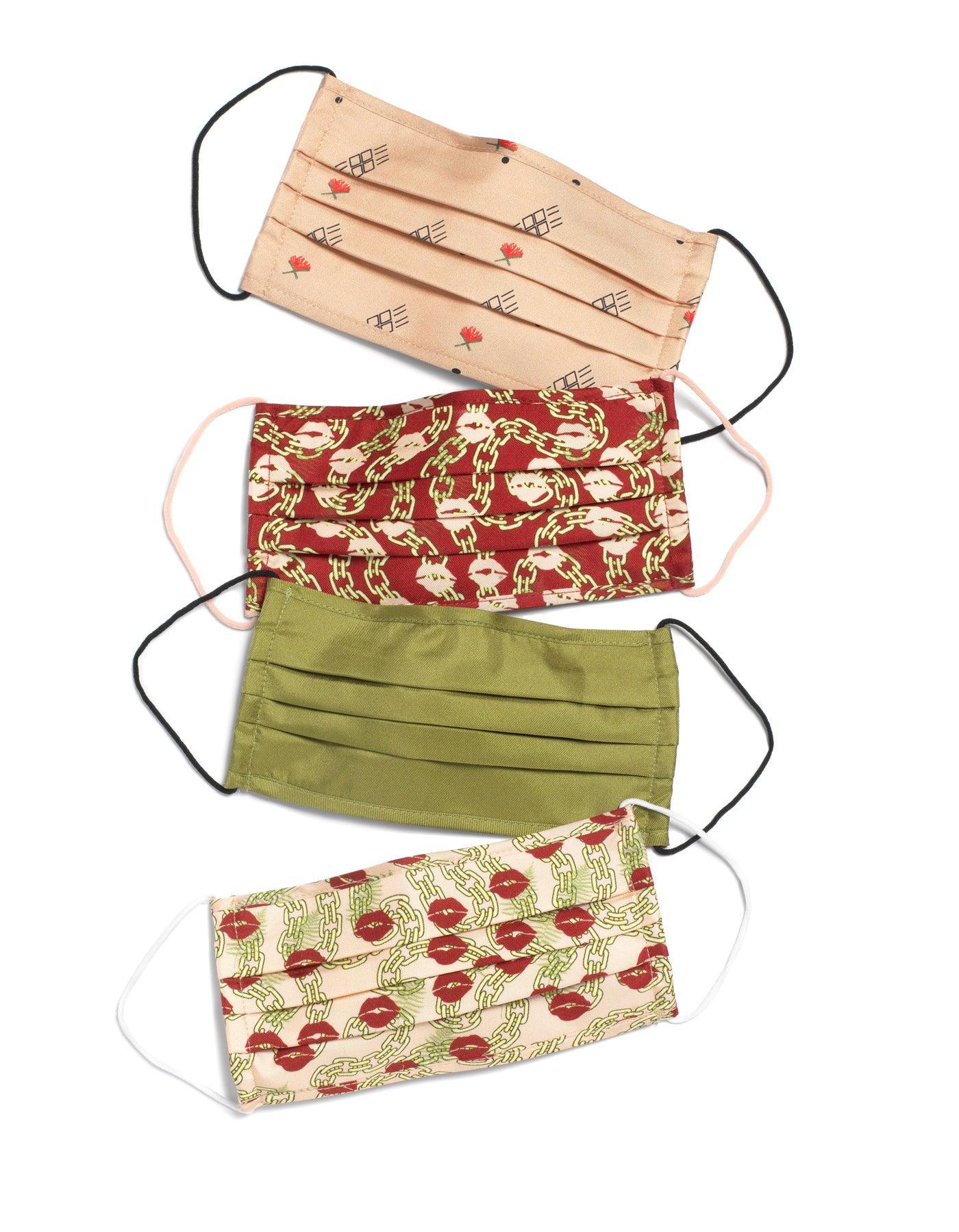 Lisou | Tonal Silk Face Masks - Made with Silk